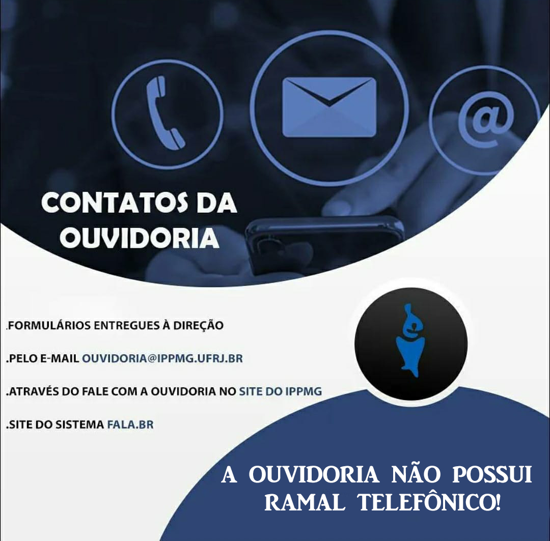 Contatos da Ouvidoria - IPPMG